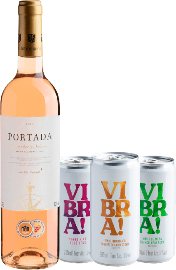 Kit Portada Winemaker’s Selection Rosé + 3 Vibra! – Drinko